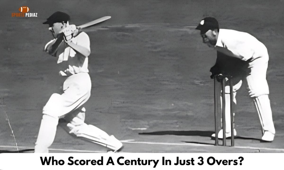 Who Scored A Century In Just 3 Overs?
